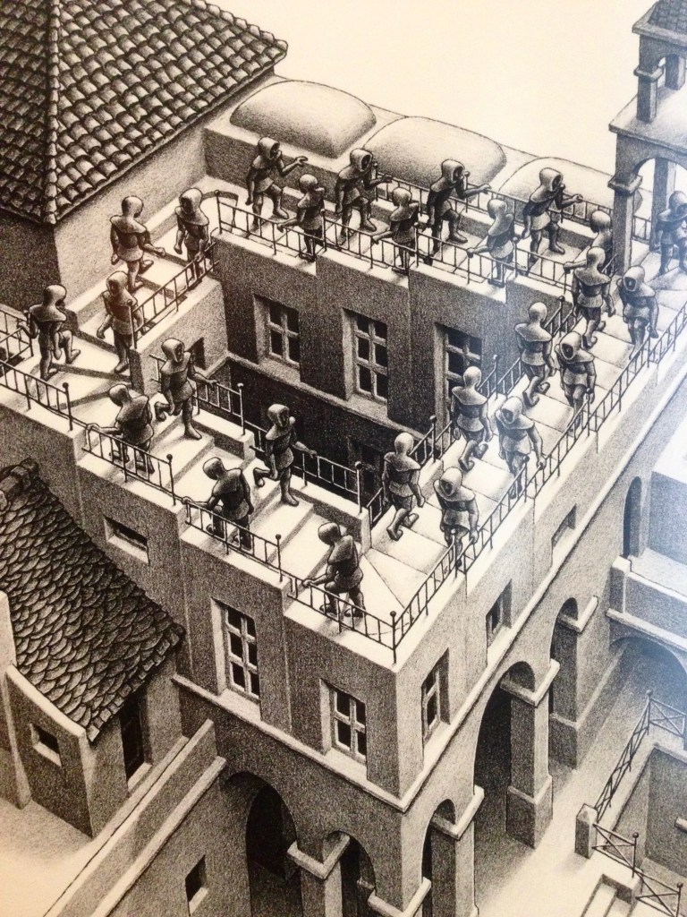 Escher in Het Palais (The Escher Museum- The Hague) - Canvas and Crumpets